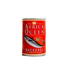 African Queen Mackerel In Tomato Sauce - Shop Ivory Island , Afro ...