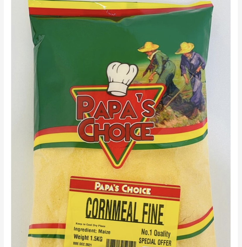 Papa's Choice Cornmeal Coarse 1.5kg - Shop Ivory Island , Afro ...