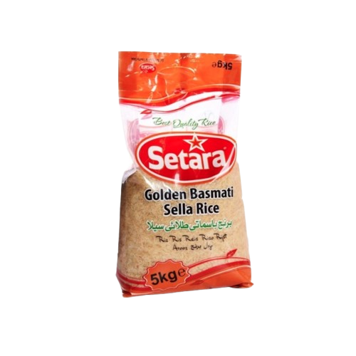 Setara Golden Basmati Sella Rice 5kg - Shop Ivory Island , Afro ...